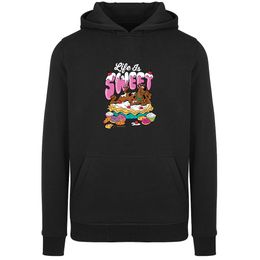 F4NT4STIC Sweatshirt 'Life Is Sweet' Herren Gr&ouml;&szlig;e XL mischfarben / schwarz