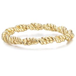Glanzst&uuml;cke M&uuml;nchen Damen Fingerring "GSM1127", 58, Silber 925 (Sterlingsilber), 2,4mmgelbgold, GLANZST&Uuml;CKE M&Uuml;NCHEN, Silber 925 (Sterlingsilber), Fingerringe, Ring