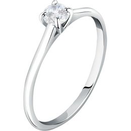 Live Diamond Ring Damen Gr&ouml;&szlig;e 58 silber / transparent