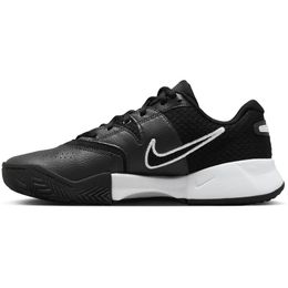 Nike Sportschuh 'Court Lite 4 Clay' Damen Gr&ouml;&szlig;e 41 schwarz / wei&szlig;