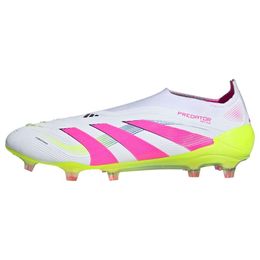 adidas Performance Fu&szlig;ballschuh 'Predator Elite' Herren Gr&ouml;&szlig;e 36 apfel / neonpink / wei&szlig;