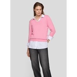 Rabe Damen Strickpullover "Pullover"rosa, Gr. 36, unifarben, 100%Kaschmir, Pullover