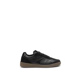 Marc O'Polo MARC O'POLO Herren Sneaker "aus edlem Rindleder", Gr. 44, schwarz, Obermaterial: 100% Leder (Rind), Schuhe