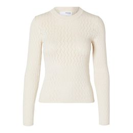 Selected Pullover Damen Gr&ouml;&szlig;e XS creme