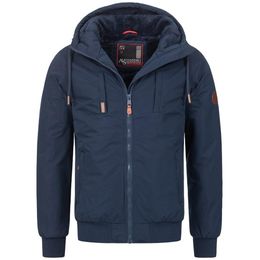 Alessandro Salvarini Winter Jacket male Blue size S