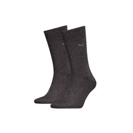 Puma Herren Kurzsocken "Socken 2er Pack", Gr. 43, grau, Obermaterial: 68% Baumwolle CO. 21% Polyester PES. 9% Polyamid PA. 2% Elasthan EL., Socken