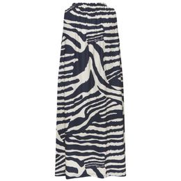 Lascana Damen Sommerkleid "mit Animalprint aus weicher Jerseyware", beige, Gr. 38, bedruckt, Single Jersey, Obermaterial: 95% Polyester, 5% Elasthan,