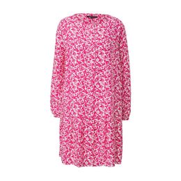 comma, COMMA Kleid Damen Gr&ouml;&szlig;e 38 pink / wei&szlig; Winterkleid