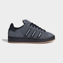 Damen Sneaker "CAMPUS 00S", adidas originals, Gr. 38,5onix, core schwarz, halo silber, Leder, Synthetik, Schuhe, f&uuml;r Kinder & Jugendliche