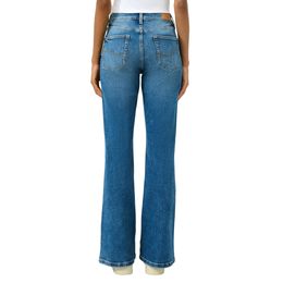 QS Damen 5-Pocket-Jeans, blau, Gr. 36, unifarben, Denim/Jeans, Obermaterial: 84% Baumwolle, 14% Polyester, 2% Elasthan. Futter: 70% Polyester, 30%