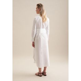 Seidensticker Damen Sommerkleid "Schwarze Rose"wei&szlig;, Gr. 38, unifarben, 100% Baumwolle, Kleider, 1/1 Kragen Uni