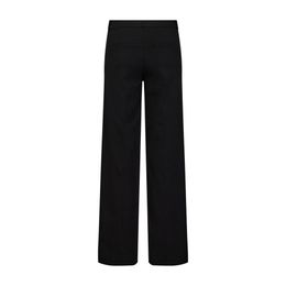 Freequent Damen Stoffhose "FQSOLVEJ-PANTS"schwarz, Gr. XL, unifarben, Web, Obermaterial: 76% Viskose, 21% Polyamid, 3% Elasthan, Hosen, mit geradem
