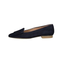 Paul Green Damen Ballerina "Paul Green Ballerinas Leder", Gr. 38, blau, Leder, Schuhe