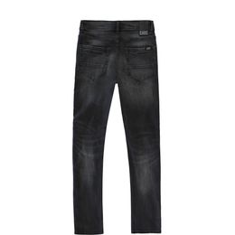 Cars Jeans Jungen 5-Pocket-Jeans "Jeans Scott", schwarz, Gr. 8, Abriebeffekte, Denim/Jeans, Obermaterial: 99% Baumwolle, 1% Elasthan, Jeans