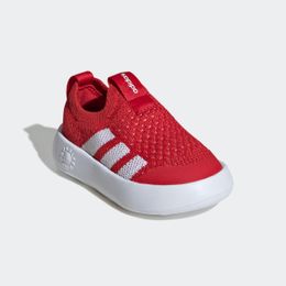 M&auml;dchen Slip-On Sneaker "BUBBLECOMFY KIDS", adidas Sportswear, Gr. 23, rot, Textil, Schuhe, f&uuml;r Kinder