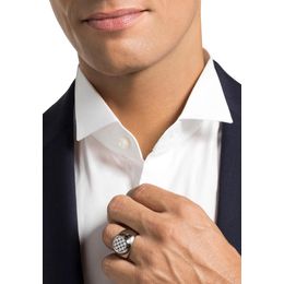 JOOP! JOOP Herren Fingerring "2035909/-10/-11/-12", 60, Edelstahl, 7mm, silber, Edelstahl, Fingerringe