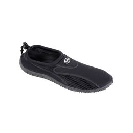 Fashy Damen Badeschuh, Gr. 36, schwarz, Synthetik, Schuhe