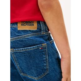 Tommy Hilfiger Jungen Stretch-Jeans "ARCHIVE DARK BLUE DENIM", blau, Gr. 92, unifarben, Denim/Jeans, Obermaterial: 99% Baumwolle, 1% Elasthan, Jeans,
