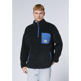 Chiemsee Herren Troyerschwarz beauty, Gr. M, 100% Polyester, Pullover