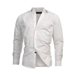 INDICODE Jeans Button Up Shirt 'Kamby ' male White size XXL