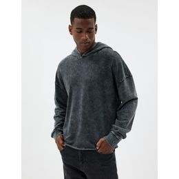 KOTON Sweatshirt male Black size XXXL
