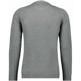 Ragman Herren Rundhalspullover, grau, Gr. XXXL, 100% Baumwolle, Pullover