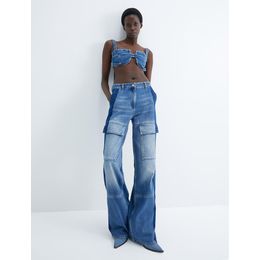 KOTON Jeans Damen Gr&ouml;&szlig;e 29 blue denim
