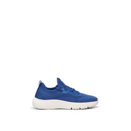 Marc O'Polo MARC O'POLO Damen Sneaker "aus recyceltem Polyester", Gr. 36, blau, Obermaterial: 100% Polyester, unifarben, Schuhe