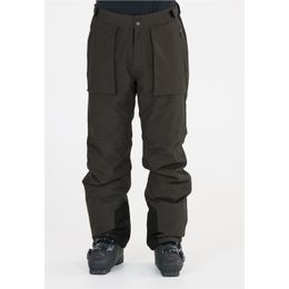 SLOPE Herren Skihose "Killy", grau, Gr. XXXS, unifarben, 100% Polyester, Hosen, aus wetterfestem und atmungsaktivem Material