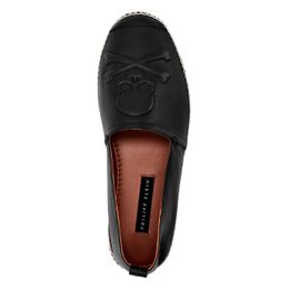 Philipp Plein Herren Espadrille "Skull", Gr. 41, schwarz, Schuhe