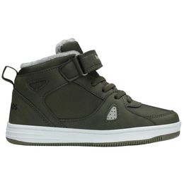 Kangaroos M&auml;dchen Sneaker "K-CP Kalley II EV", Gr. 32, gr&uuml;n, Synthetik, Schuhe, Warmfutter,Winterschuhe, Schn&uuml;rboots, Sneakerboots