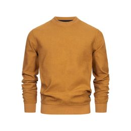 INDICODE Jeans Sweatshirt ' Jago ' male Brown size L