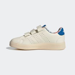 Damen Sneaker "ADVANTAGE DINO CF C", adidas Sportswear, Gr. 35sanftes wei&szlig;, bright royal, semi lucid rot, Synthetik, Schuhe, f&uuml;r Kinder & Jugendliche