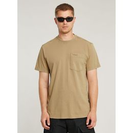 G-Star Raw G-STAR Herren T-Shirt "Washed Pocket T-Shirt"toggee marte, Gr. XS, Obermaterial: 100% Baumwolle, Shirts