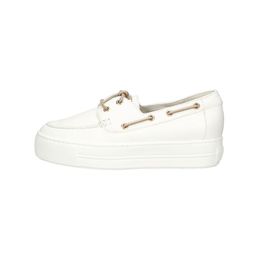 Paul Green Damen Schn&uuml;rschuh "Paul Green Halbschuhe Glattleder", Gr. 42,5, wei&szlig;, Glattleder, Schuhe