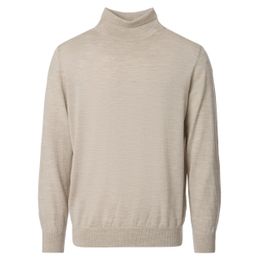 Venti Herren Rollkragenpullover "Venti Rollkragenpullover uni", beige, Gr. XXL, 100% Wolle, Pullover