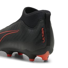 Puma Kinder Fu&szlig;ballschuh "ULTRA 6 MATCH+ FG/AG Fu&szlig;ballschuhe ohne Schn&uuml;rung Jugendliche", Gr. 38, schwarz, Obermaterial: Textil, Synthetik. Futter: