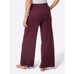 feel good Damen Dehnbund-Hose, Gr. 22, rot, 70% Polyester, 30% Viskose, unifarben, Hosen