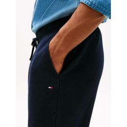 Tommy Hilfiger Herren Jogginghose "ESSENTIAL TERRY", blau, Gr. XL, Web, Obermaterial: 100% Baumwolle, Hosen, elastischer Bund, regular fit, B&uuml;ndchen