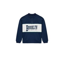 KOTON Sweatshirt Jungen Gr&ouml;&szlig;e 134/140 navy / gr&uuml;n / offwhite