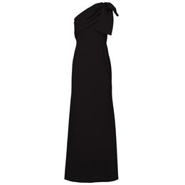 Adrianna Papell Langes Abendkleid 'Stretch Crepe Long Dress' Damen Gr&ouml;&szlig;e 44 schwarz Winterkleid