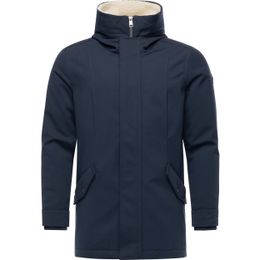 Ragwear Herren Kurzmantel "Mr Cany YOUMODO", blau, Gr. L, Obermaterial: 100% Polyester. Innenfutter: 100% Polyester. Wattierung: 100% Polyester,