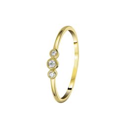 Lucardi Ring female Gold size 53