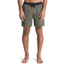 Boardshorts Quiksilver "Everyday Holmes Volley 16", Herren, Gr. L, grape leaf holmes, Obermaterial: 100% Microfaser;, Hosen