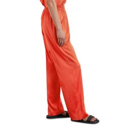 Marc O'Polo MARC O'POLO Damen Chinohose "aus Viskose-Stretch", rot, Gr. 46, bedruckt, Obermaterial: 96% Viskose, 4% Elasthan, Hosen