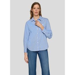Rabe Damen Klassische Bluse "Bluse"hellblau, Gr. 44, gestreift, 70%Baumwolle 27%Polyamid 3%Elasthan, Blusen