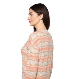 Cartoon Damen Strickpullover "Damen mit Rundhalsausschnitt", beige, Gr. 40, Obermaterial: 84% Polyester, 13% Viskose, 3% Polyester, Pullover