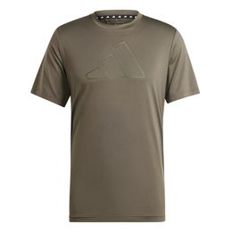 adidas Performance Performance Shirt male Brown size S