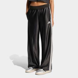 Sporthose adidas Sportswear "JG Pant", M&auml;dchen, Gr. 128, N-Gr, schwarz, silber metallic, Obermaterial: 89% Polyester, 11% Elasthan, Hosen Sporthose