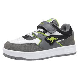 Kangaroos Damen Sneaker "K-CP BOUNDER EV", Gr. 34, gr&uuml;n, Synthetik, Schuhe